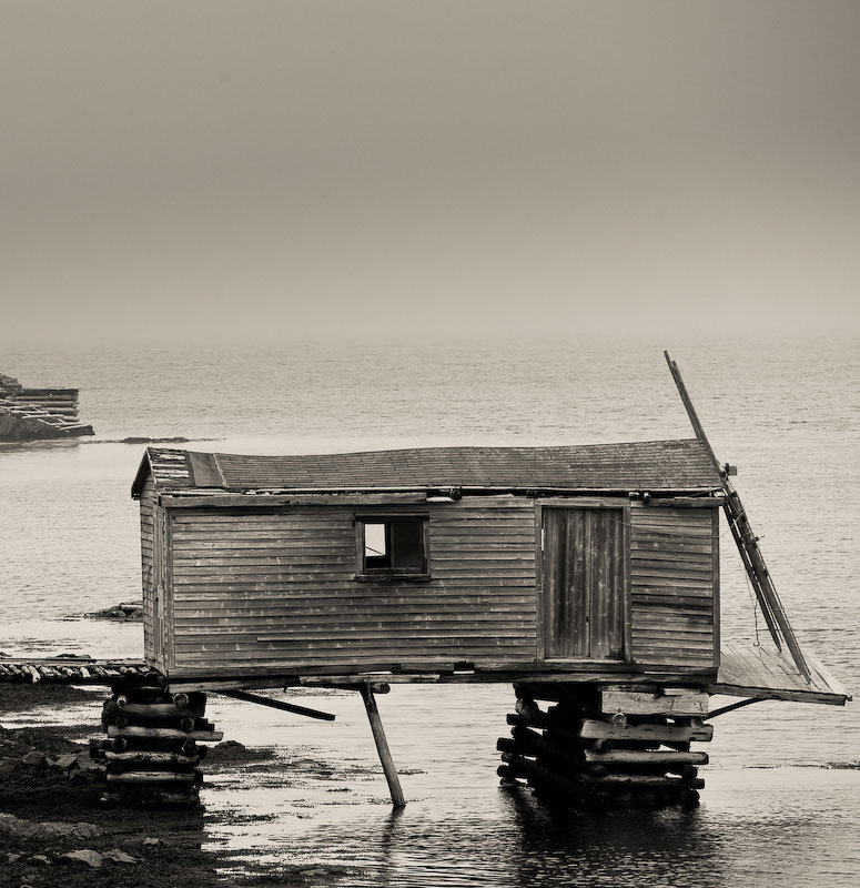 Fishing Stage - Luminous Landscape