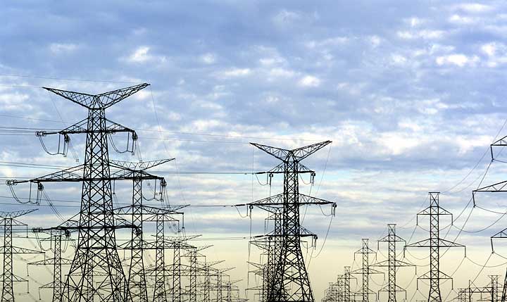 Hydro Towers - Luminous Landscape